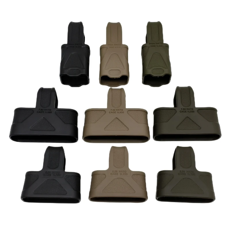 NEW-5-56MM-7-62MM-9MM-NATO-Cage-Fast-Mag-Rubber-Loops-Magazine-Belt ...