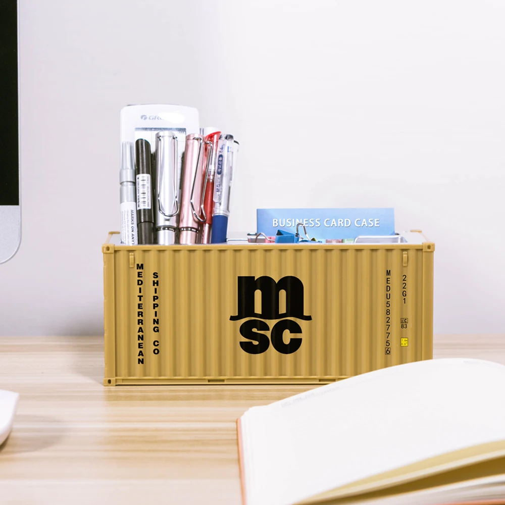 Grande-Capacidade-Desktop-Pen-Holder-Original-Shipping-Container-L-pis ...