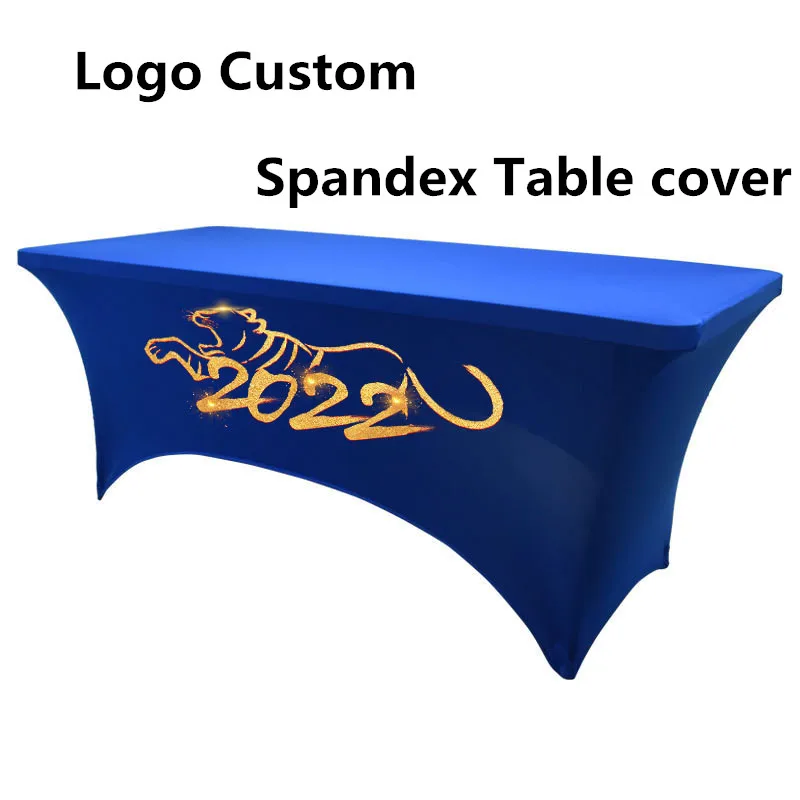 Custom Table Cloth Logo Near | Promotional Table Cover Logo - Table ...