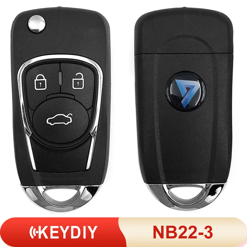 NB22 3 KEYDIY Universal NB Series KD Remote Car Key For KD900 URG200 KD ...