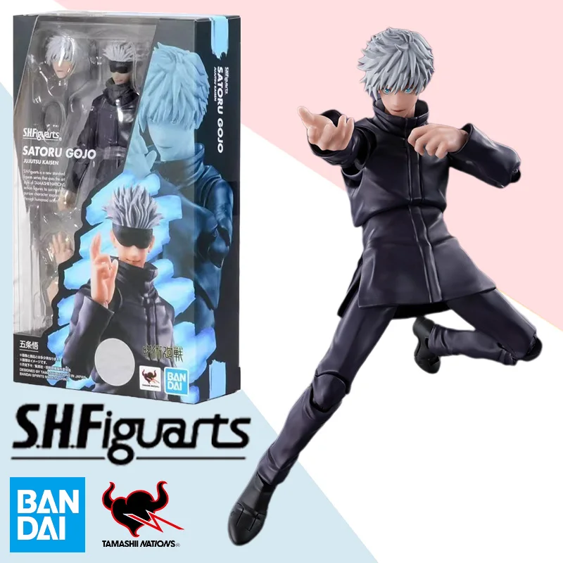 Original-Bandai-Anime-Action-Figure-Jujutsu-Kaisen-SHFiguarts-Satoru ...