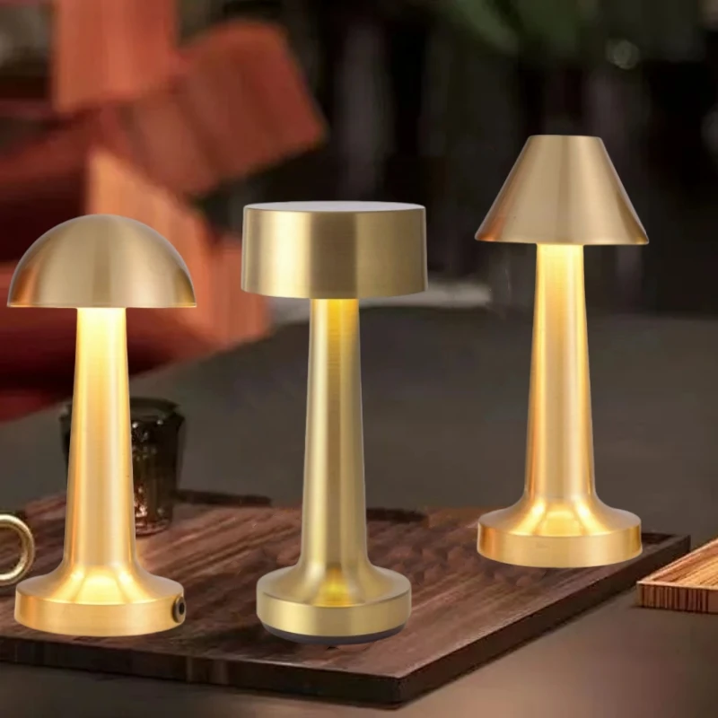 Rechargeable-LED-Touch-Table-Lamp-Retro-Metal-Bar-Desk-Lights-For ...