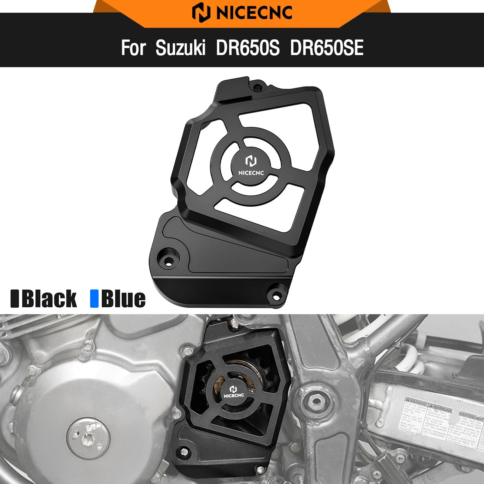 For Suzuki DR650S DR650SE DR650S/SE 1996-2024 2023 Sprocket Cover Chain ...