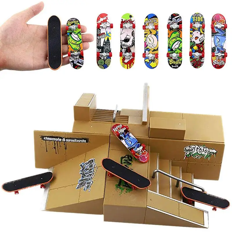 Finger-Skateboard-Toys-Miniature-Intellectual-Finger-Toys-Gothic-Alloy ...