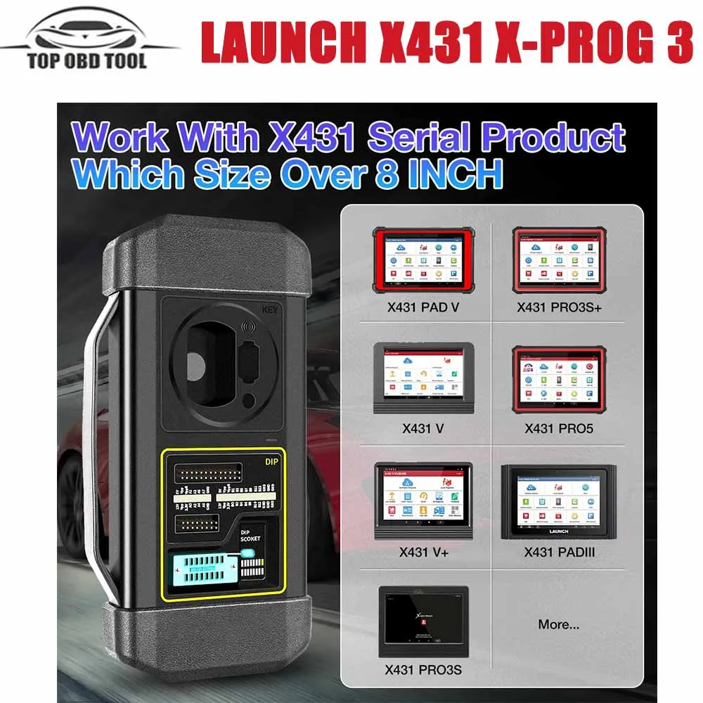 LAUNCH-X431-X-PROG-3-Key-Programming-Immobilizer-Programmer-Car-Key ...