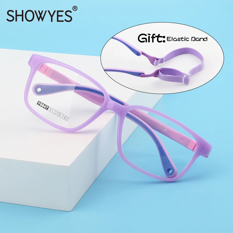 Soft-Flexible-Kids-Eyeglasses-Frame-Ultralight-Integrated-Screwless ...