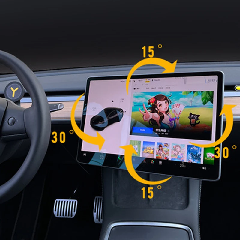 For-Tesla-Model-3-Model-Y-Accessories-2022-Central-Control-Screen ...