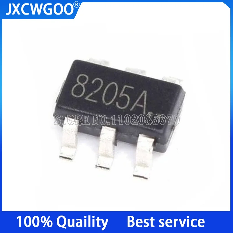 10PCS-FS8205A-8205A-SOT23-6-Lithium-battery-protection-chip-IC-New ...