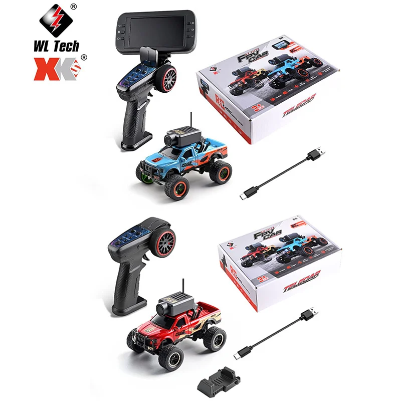 6407 1:64 Desktop Mini RC Remote Control Car Monster Truck Cruise ...