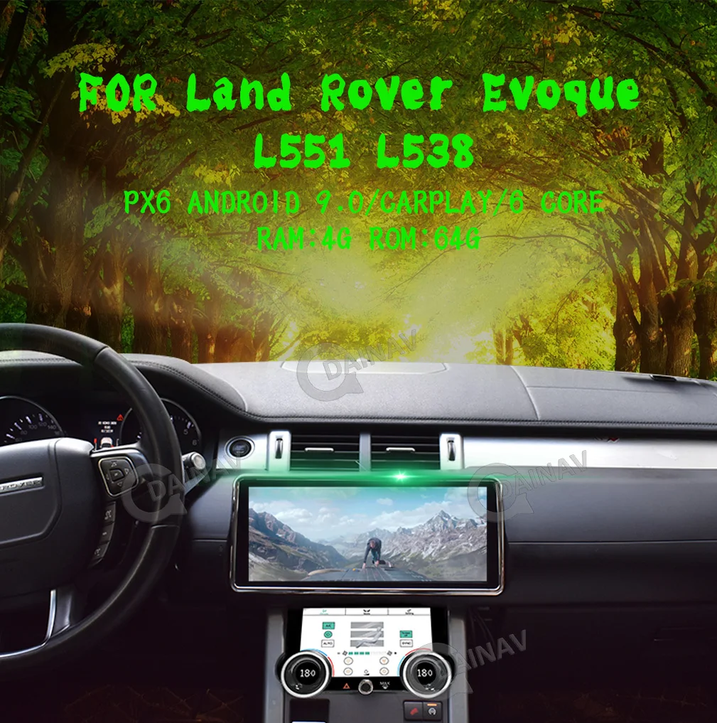 12.3 Inch Android Car Stereo Video Player For Land Rover Range Rover ...