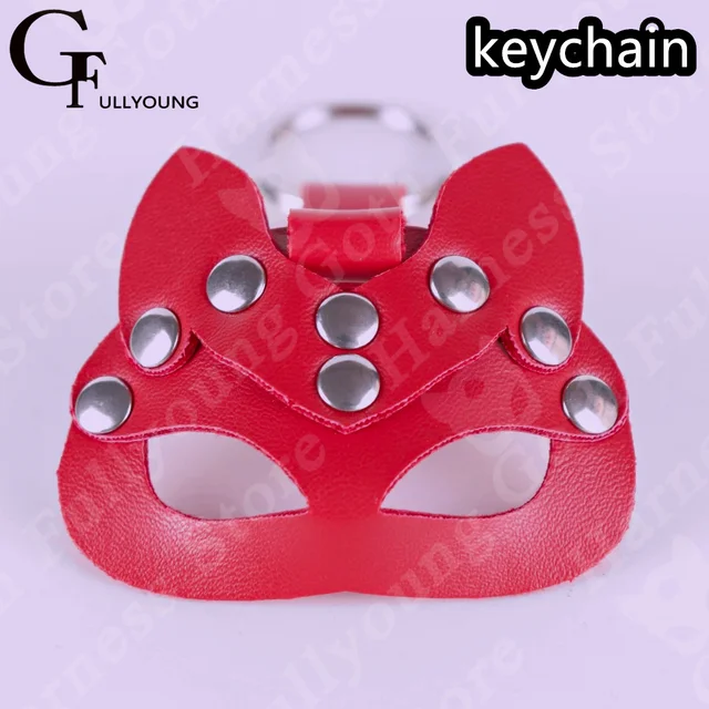 Exotic Costumes Leather Bondage Gothic Mask Sleep Eyeshade Fetish PU SM ...