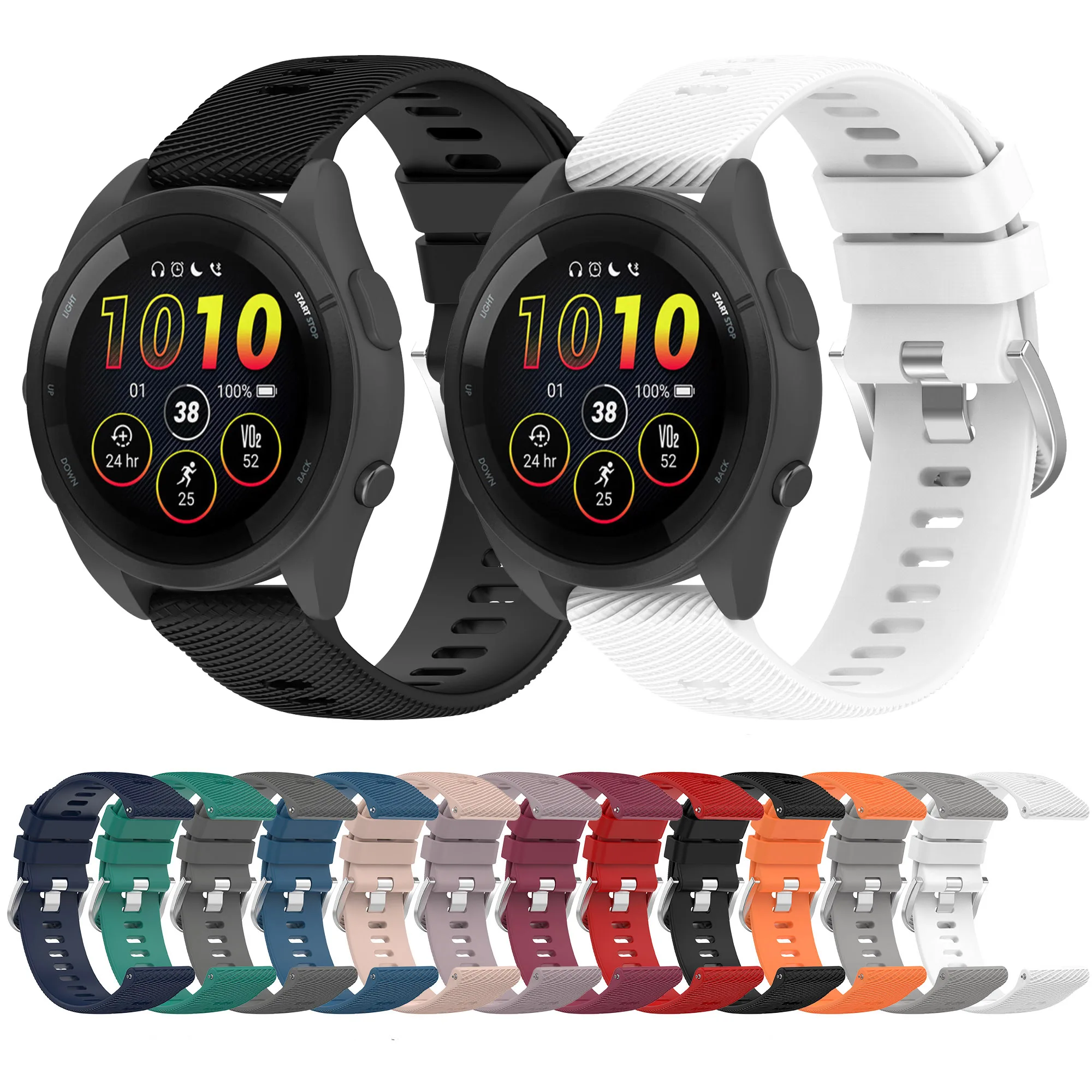 Band Strap for Garmin Forerunner 265S Original Bracelet Wristband for ...