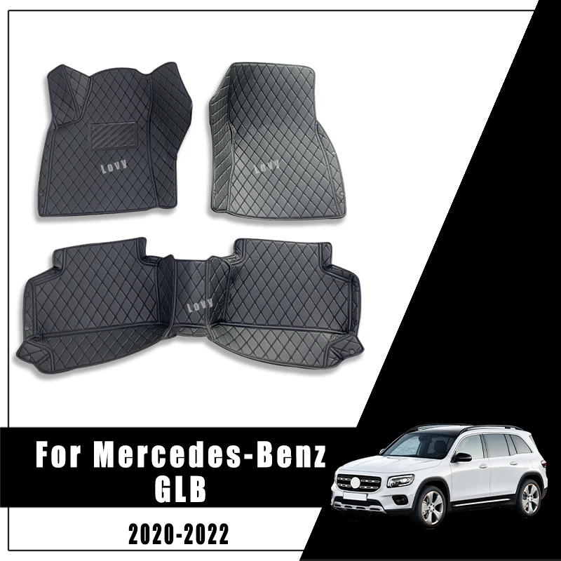 For-Mercedes-Benz-GLB-2020-2021-2022-2023-5-seats-Car-Floor-Mats ...