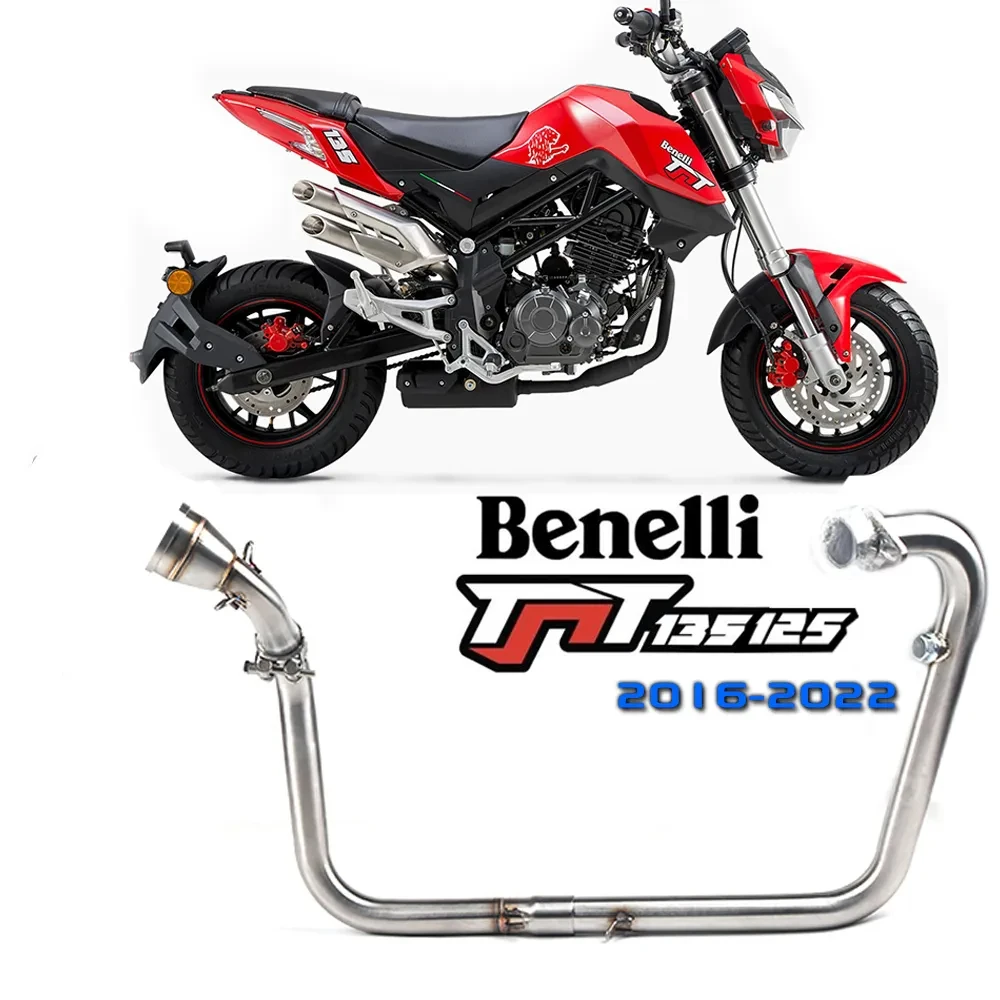 TNT125 TNT135 FULL SYSTEM EXHAUST FOR BENELLI TNT 125 135 MOTOCYCLE ...