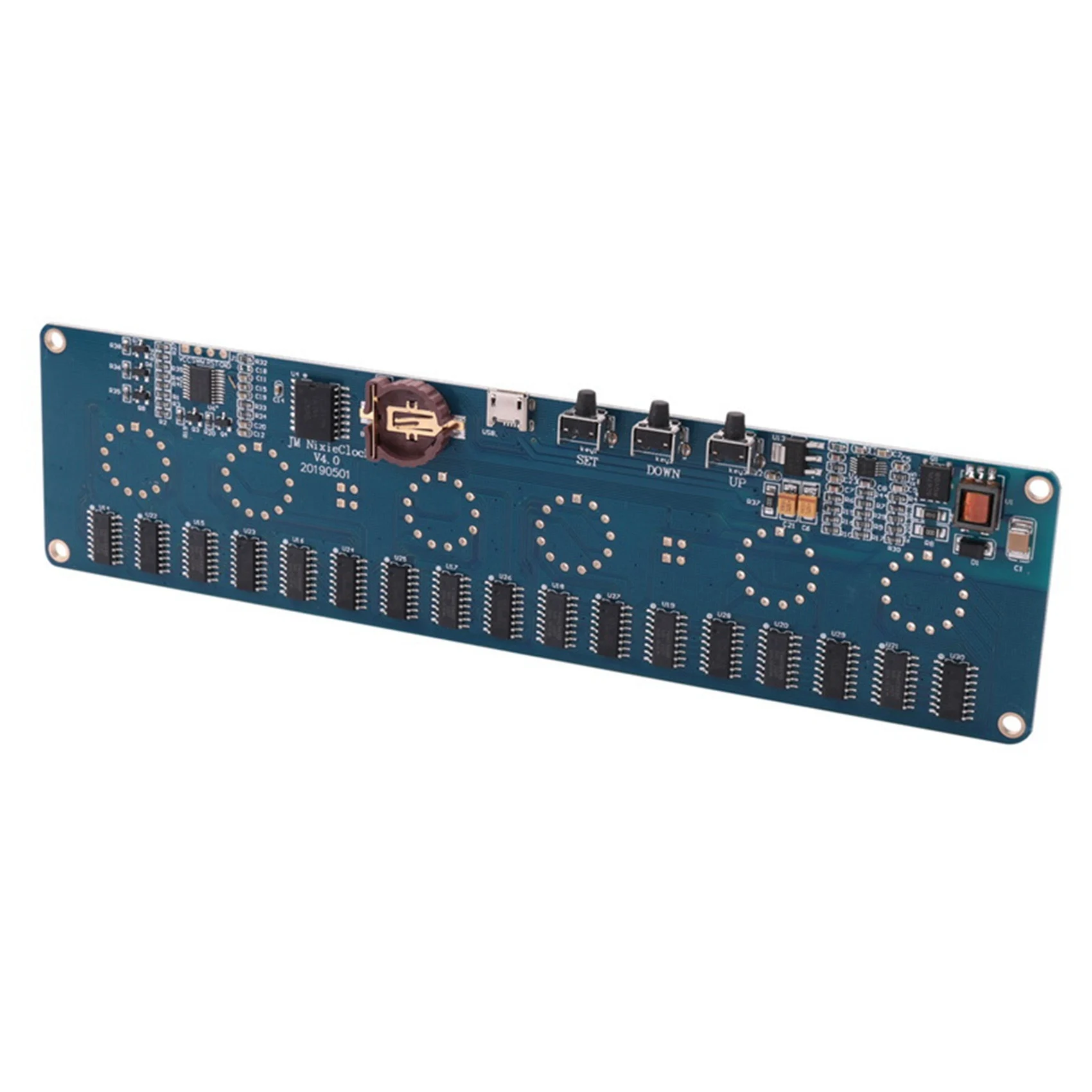 DIY-In14-In4-Nixie-Tube-Clock-Digitale-LED-Klok-Gift-Printplaat-Kit ...