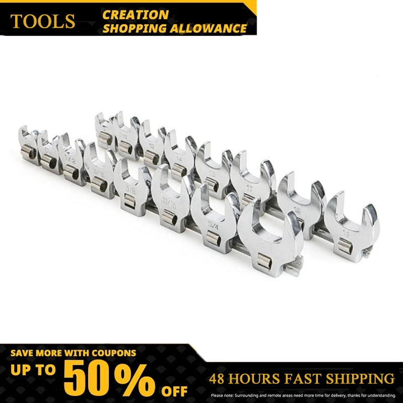 1 3 8 Inch Crows Foot Wrench | Crows Foot Wrench Set Metric - 8pcs 3/8 ...