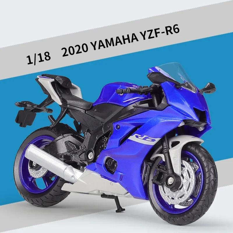 Welly-1-18-Yamaha-YZF-R6-Alloy-Die-Cast-Motorcycle-Model-Toy-Vehicle ...