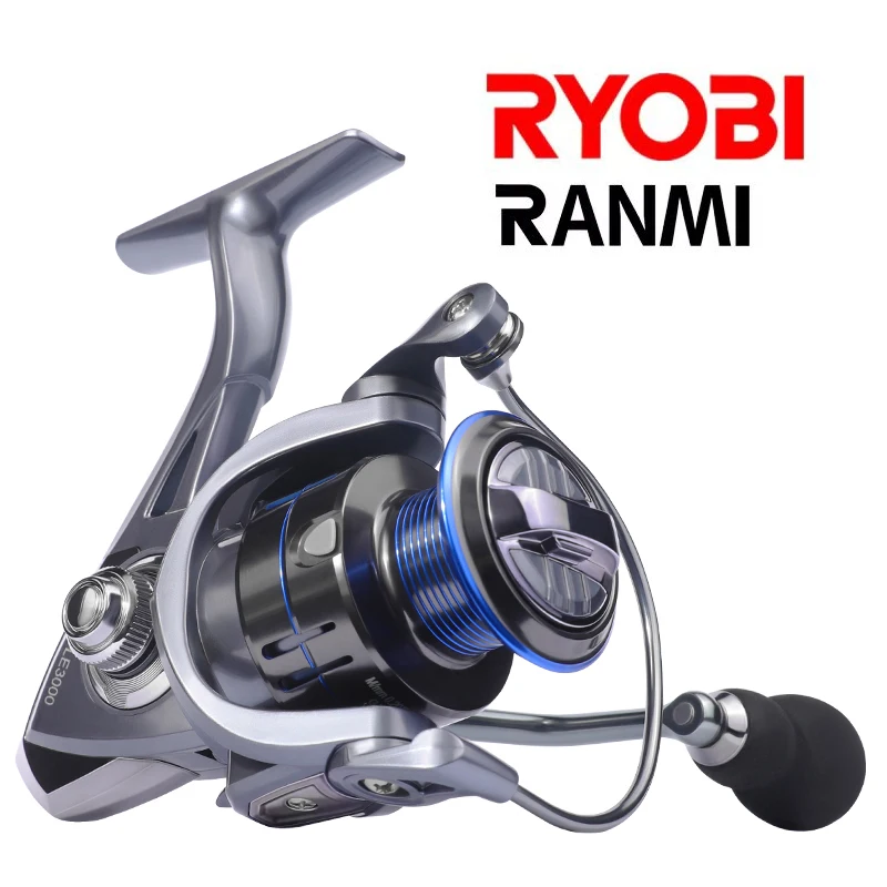 RYOBI RANMI LE Spinning Reel 5.2:1 Gear Ratio High Speed Anti-Reverse ...