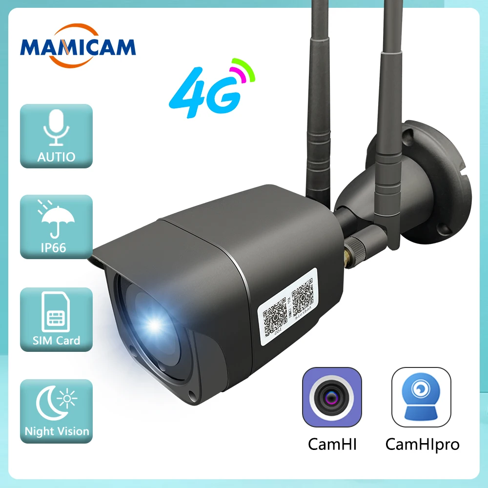 4g Outdoor Cctv Camera Sim Card | Metal Wifi Surveillance Cameras - 3g ...