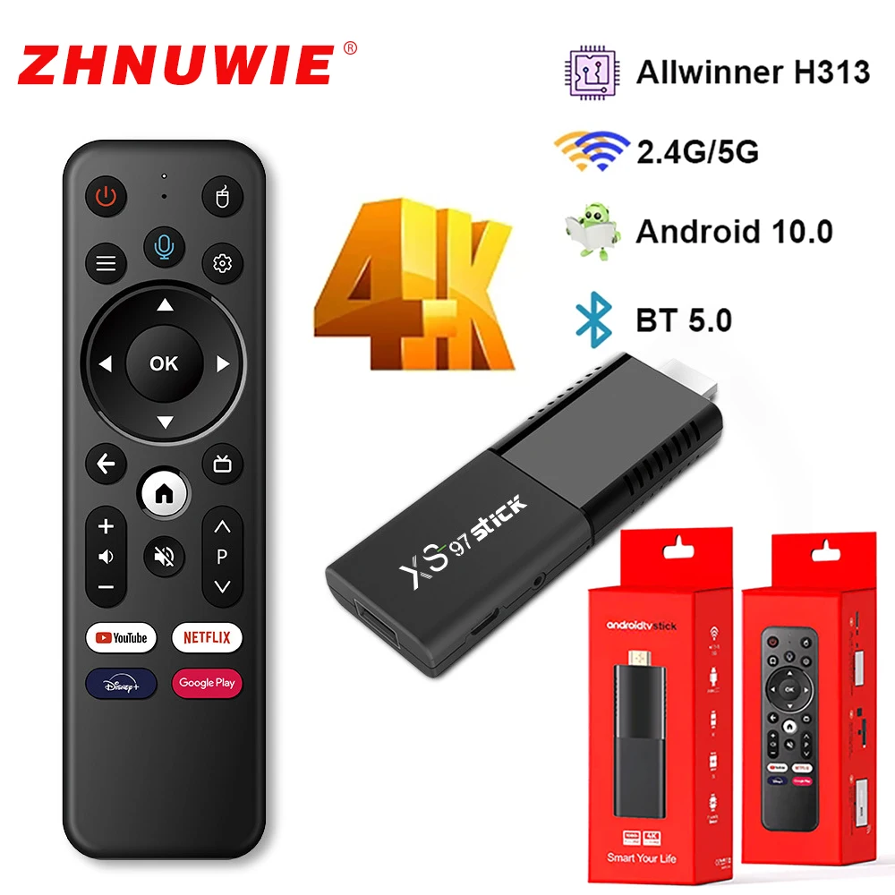 Global-Version-Smart-TV-Stick-Android-10-Allwinner-4K-2GB-16G-Portable ...