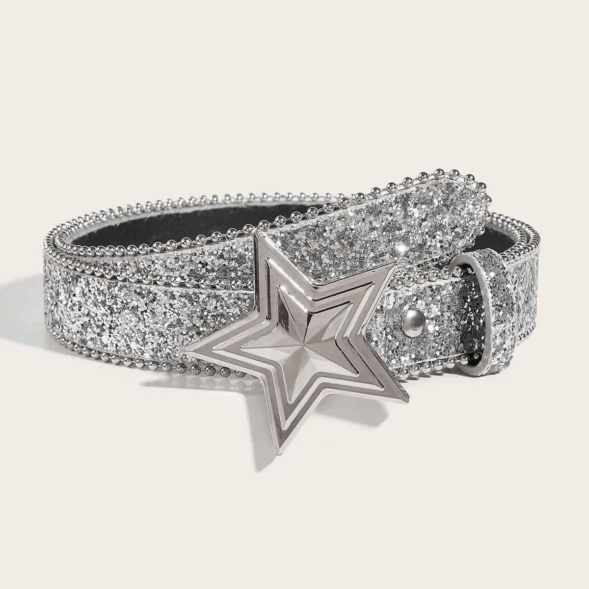 Cintura-da-donna-con-fibbia-a-stella-Y2k-strass-luna-lusso-bling ...