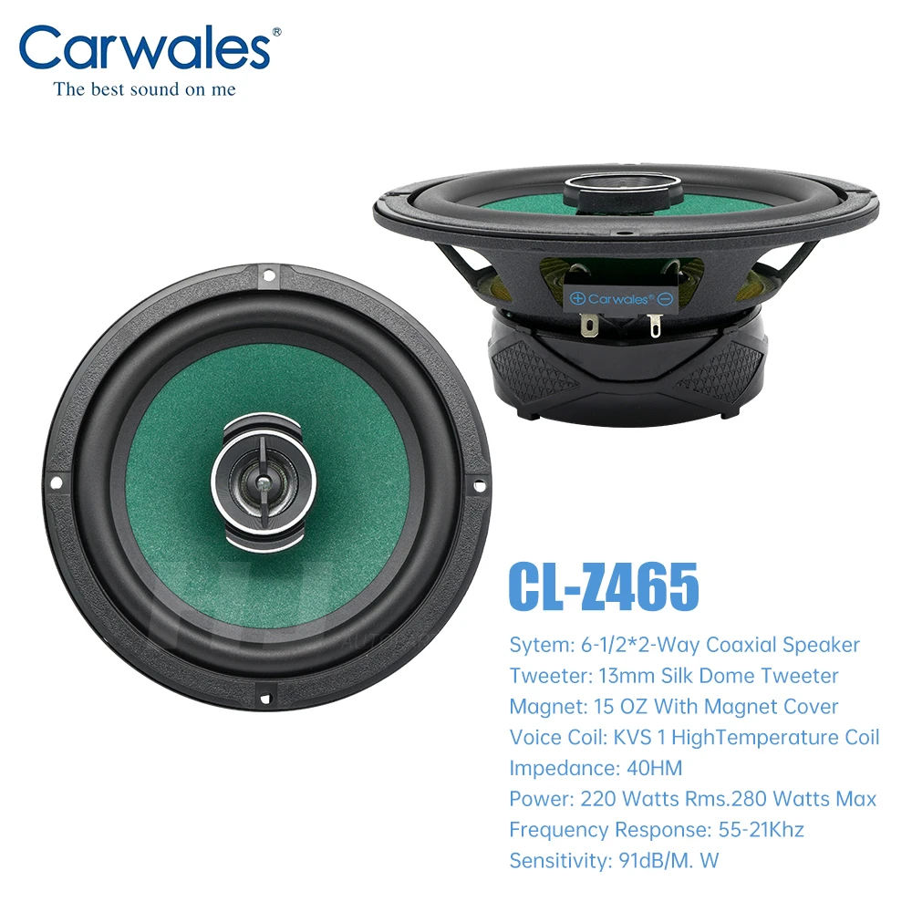 Coaxial-Car-Audio-Speaker-Set-Sub-Woofer-Tweeter-Kit-com-alto-falante ...