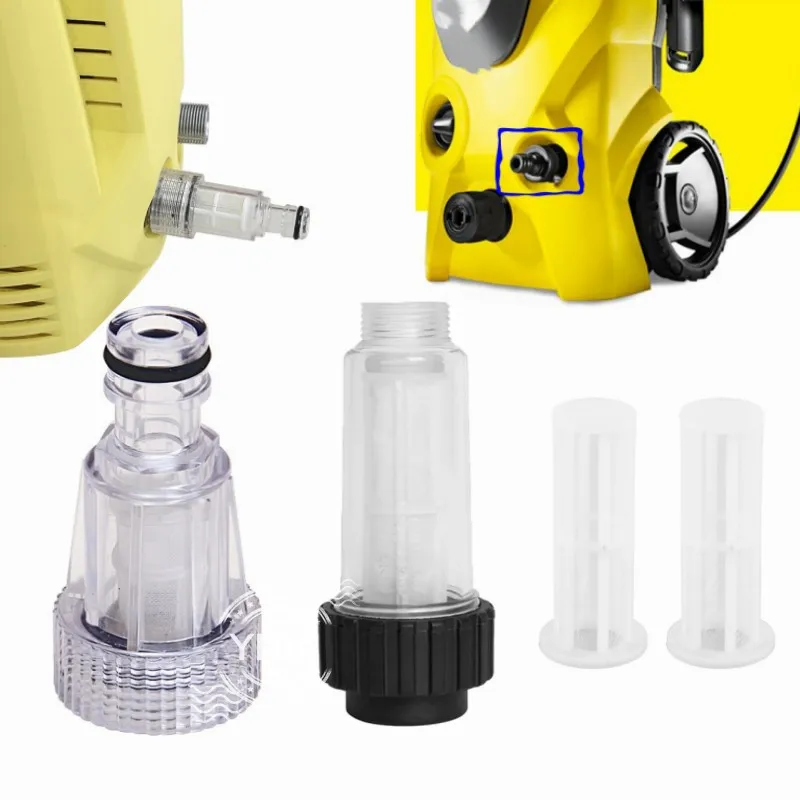 High-Pressure-Washer-Water-Filter-3-4-Water-Fast-Connectors-Car-Washing ...