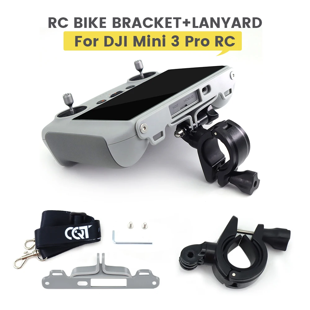 Lanyard with bike Mount For DJI RC Smart Remote Control Adjustable Neck ...
