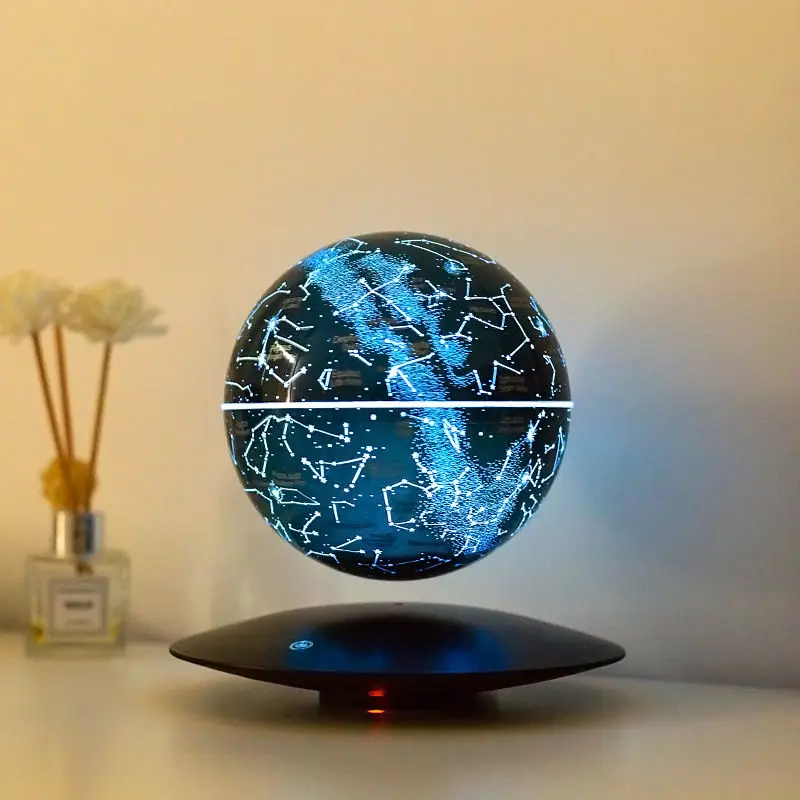 Levitating-Lamp-Magnetic-Levitation-Globe-LED-Earth-Floating-Rotating ...
