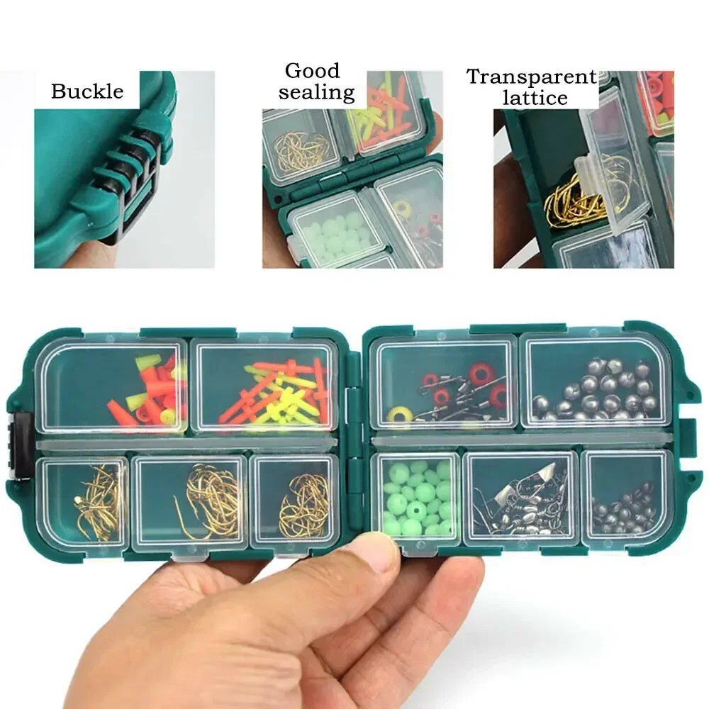 Fishing Tackle Box 10 Compartments - Reel-Fintastic