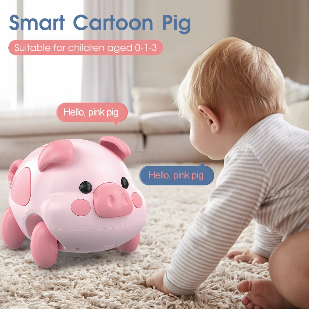SMART-Remote-Control-Piggy-Kid-Learn-To-Climb-And-Play-Music-Touch-RC ...
