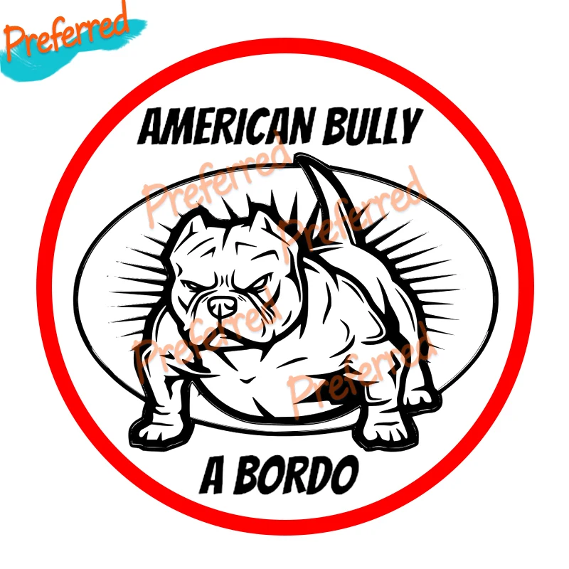 Ameriacn-Bully-on-Board-Car-Sticker-Decal-for-Your-All-Cars-Racing ...
