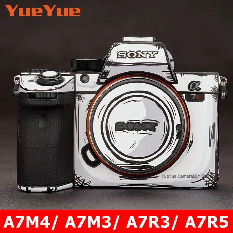 Stylized-Decal-Skin-For-Sony-A7M3-A7R3-A7M4-A7R5-Camera-Sticker-Vinyl ...