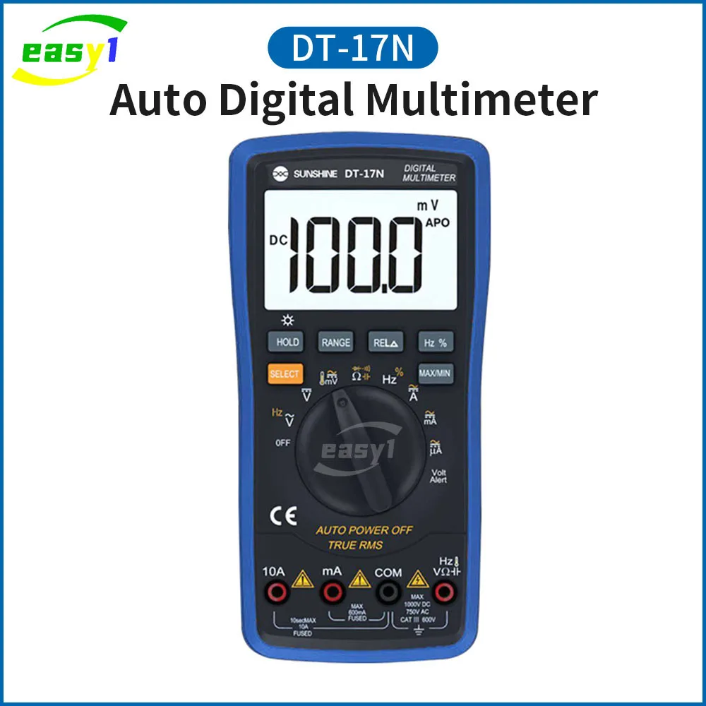 Mult-metro-Digital-profesional-SUNSHINE-DT-17N-probador-de-instrumentos-autom-tico-inteligente ...