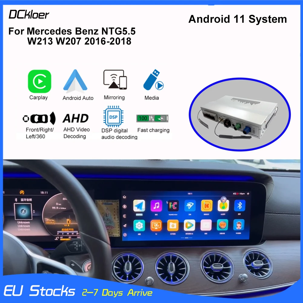 Wireless-Carplay-For-Mercedes-Benz-NTG5-5-NTG6-0-W213-w207-Android-Auto ...