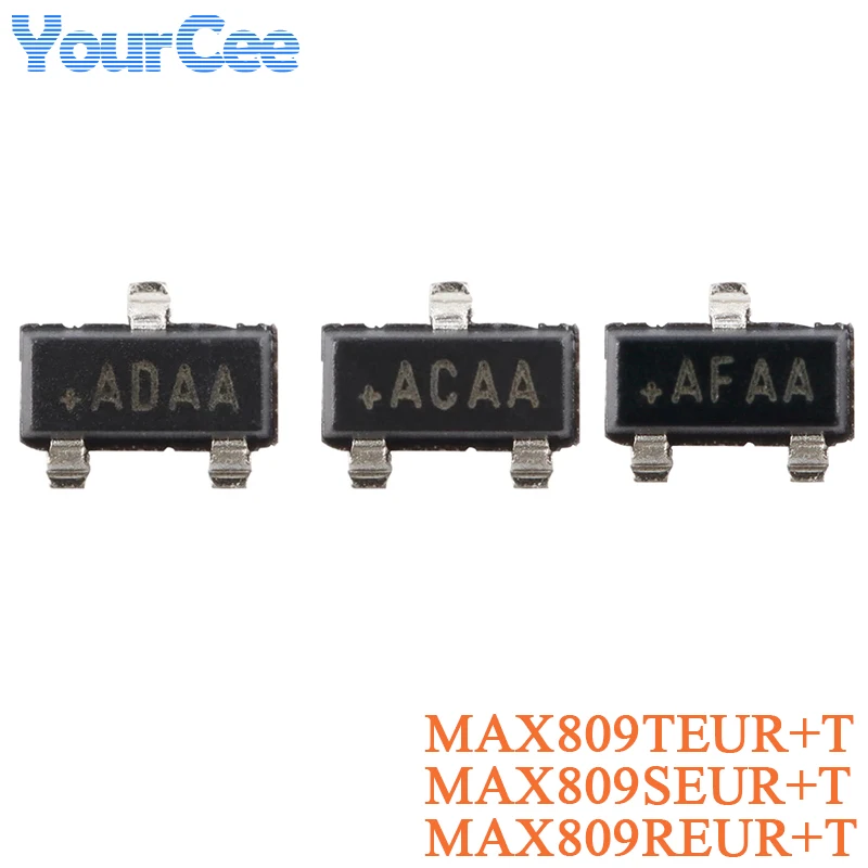 5pcs-MAX809-MAX809SEUR-T-MAX809TEUR-MAX809REUR-SOT-23-Microprocessor ...