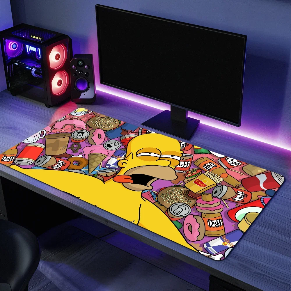 Cartoon T-The Cool S-Simpsons For Keyboard Office Large Mouse Mat Pad ...