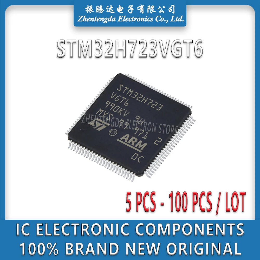 STM32H723VGT6 STM32H723VG STM32H723 STM32H STM32 STM IC MCU Chip LQFP-100