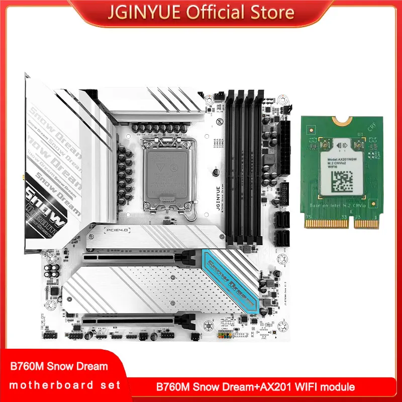 JGINYUE-Motherboards-Combo-Set-com-M-dulo-Wi-Fi-Suportando-12-e-13-CPU ...