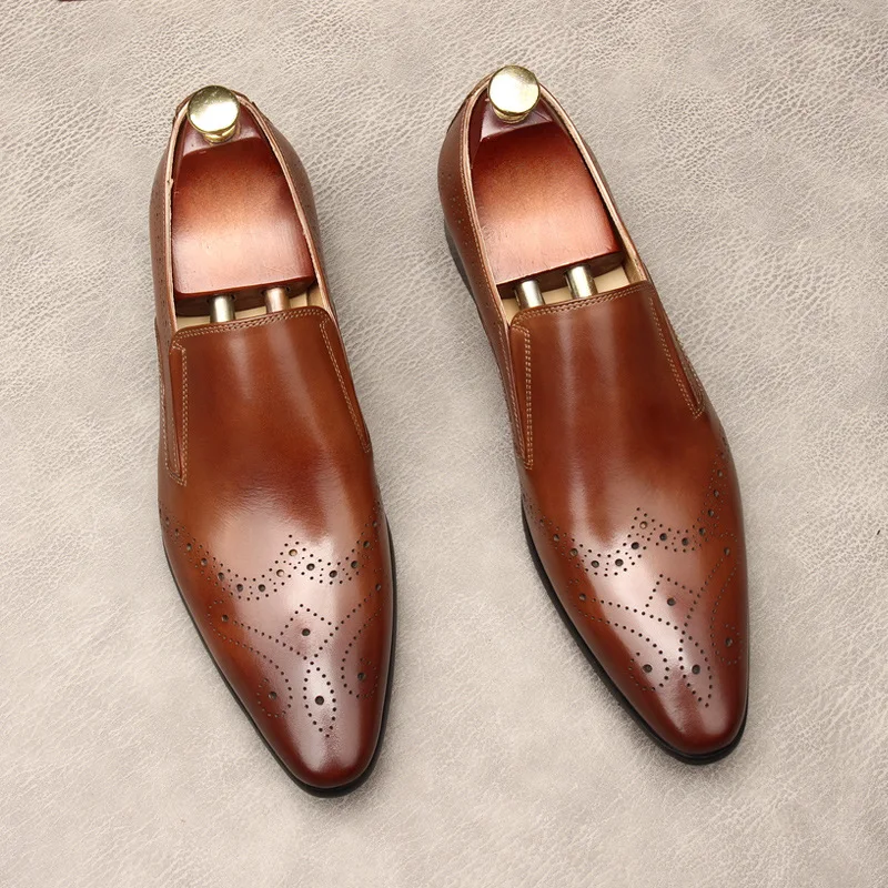 The-new-Bullock-carved-pointed-man-leather-business-shoes-men-s-suit ...