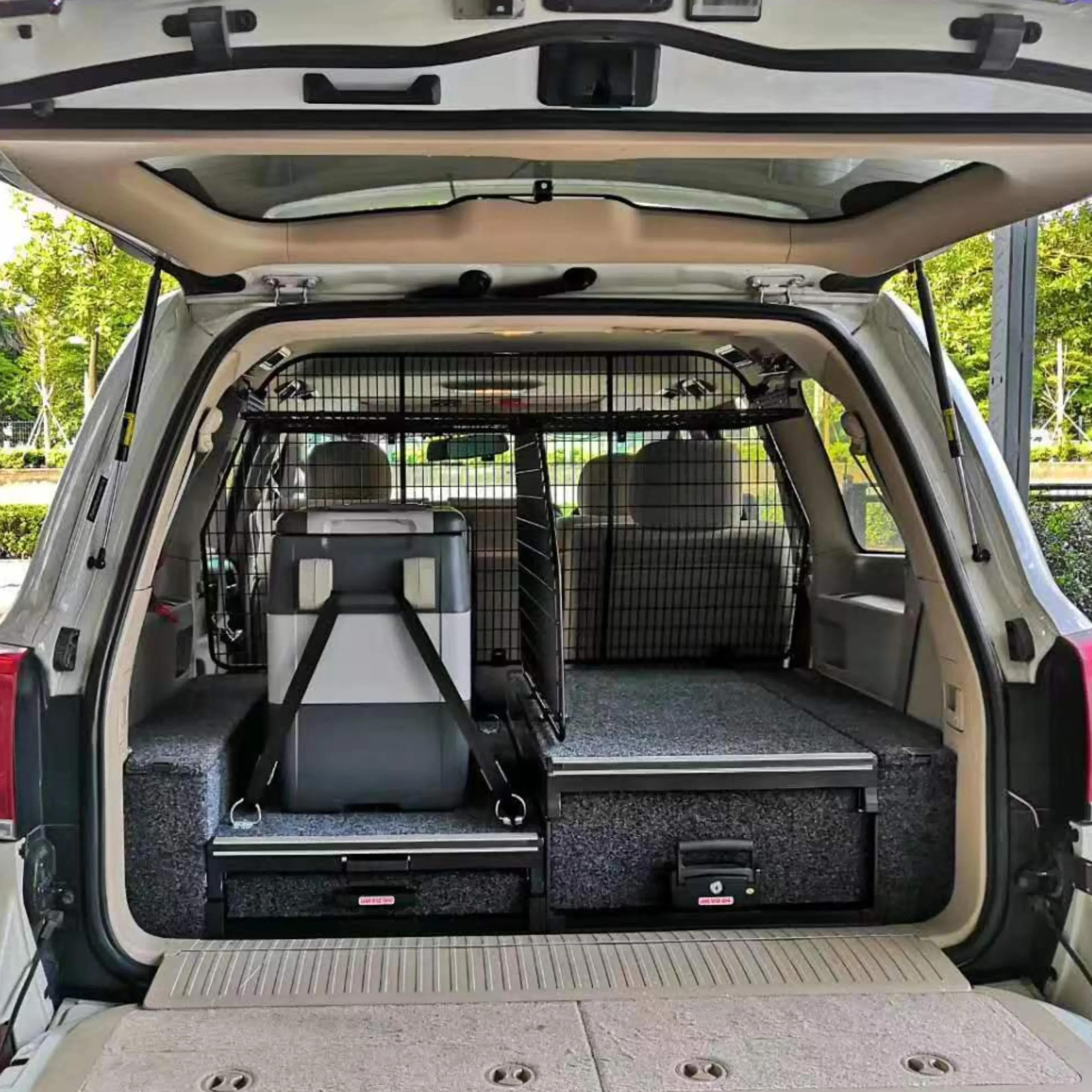 Truck-SUV-Car-Drawer-System-LC300-Roller-Sliding-Drawer-with-Slide ...