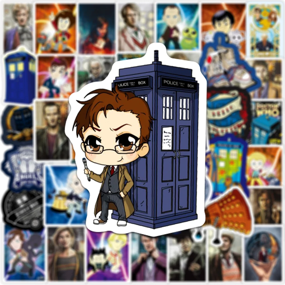 Doctor Who Cute Cartoon Tardis