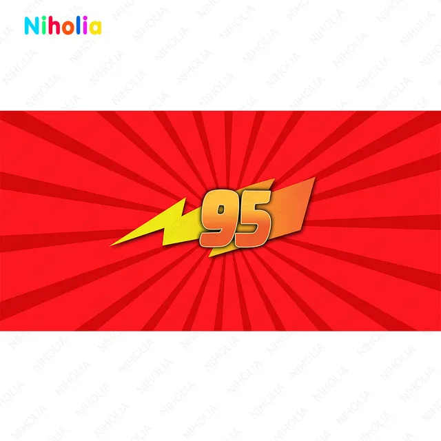 Disney Cars Lightning McQueen Circle Photography Background For Racing ...