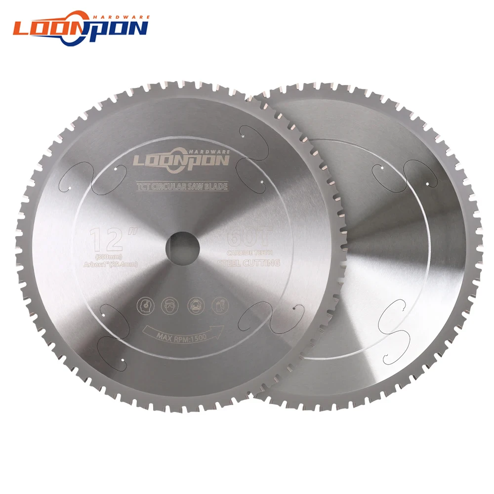 Metal-Cutting-Disc-12-inch-60T-Carbide-Circular-Saw-Blade-For-Iron ...