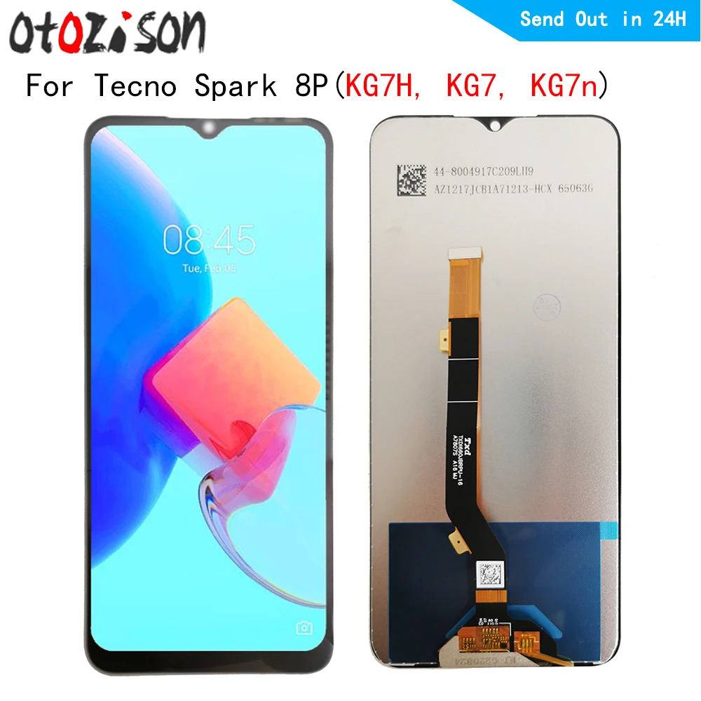 KG7-LCD-6-6-IPS-Screen-For-Tecno-Spark-8P-KG7H-KG7-KG7n-LCD-Display ...