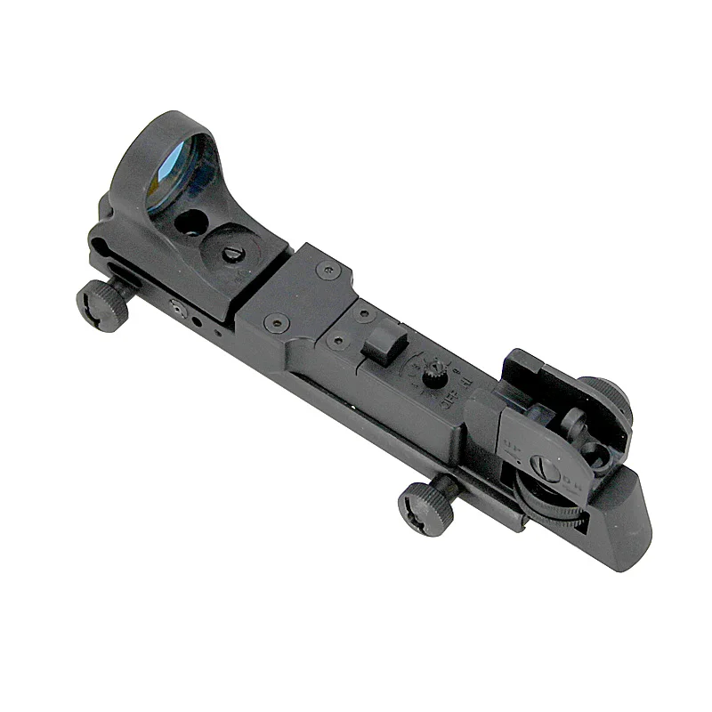 Tactical-C-More-Red-Dot-Reflex-Sight-AR-Rear-Iron-Sight-Rifle-Scope ...