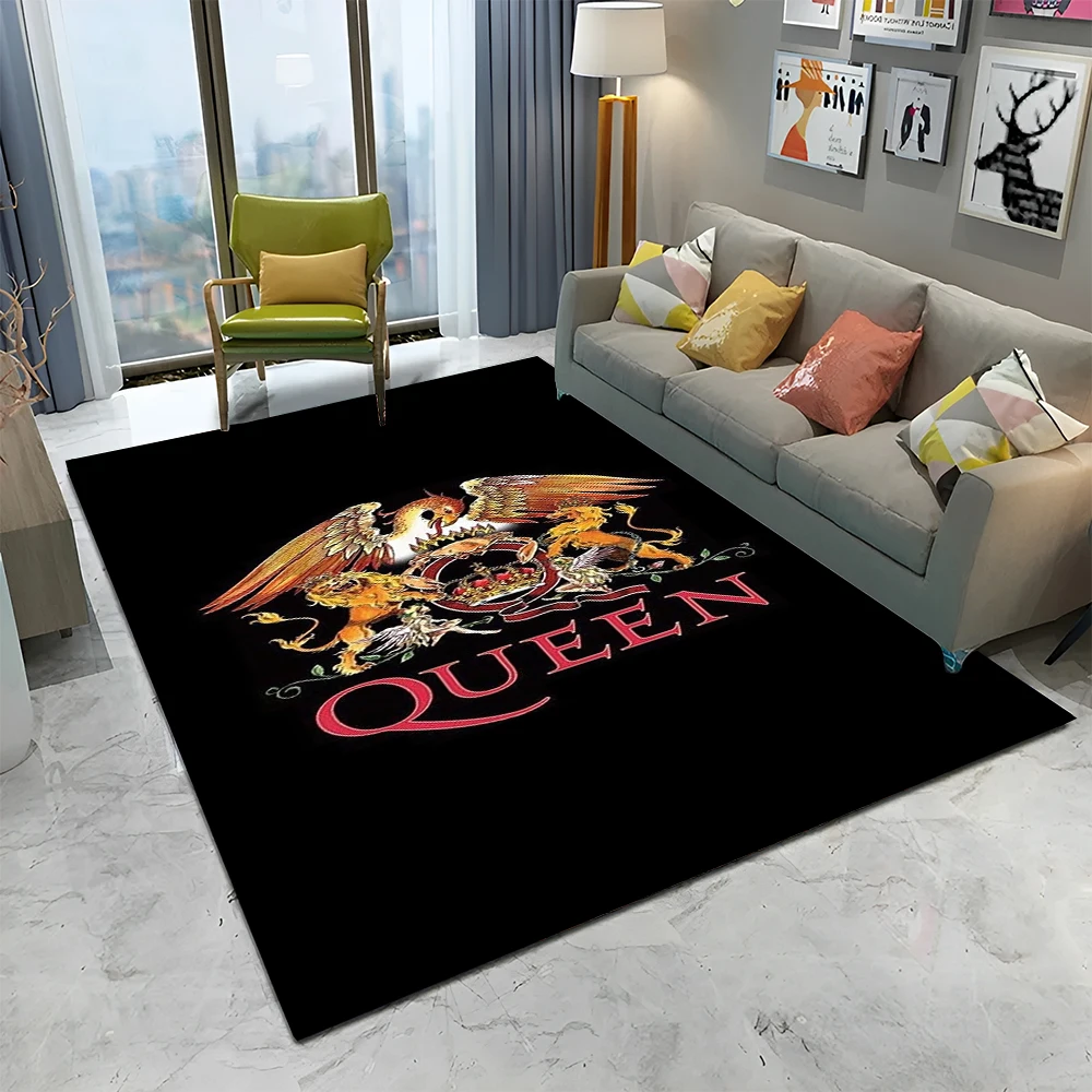 Freddie-Mercury-Queen-alfombra-de-banda-de-Rock-para-el-hogar-sala-de ...