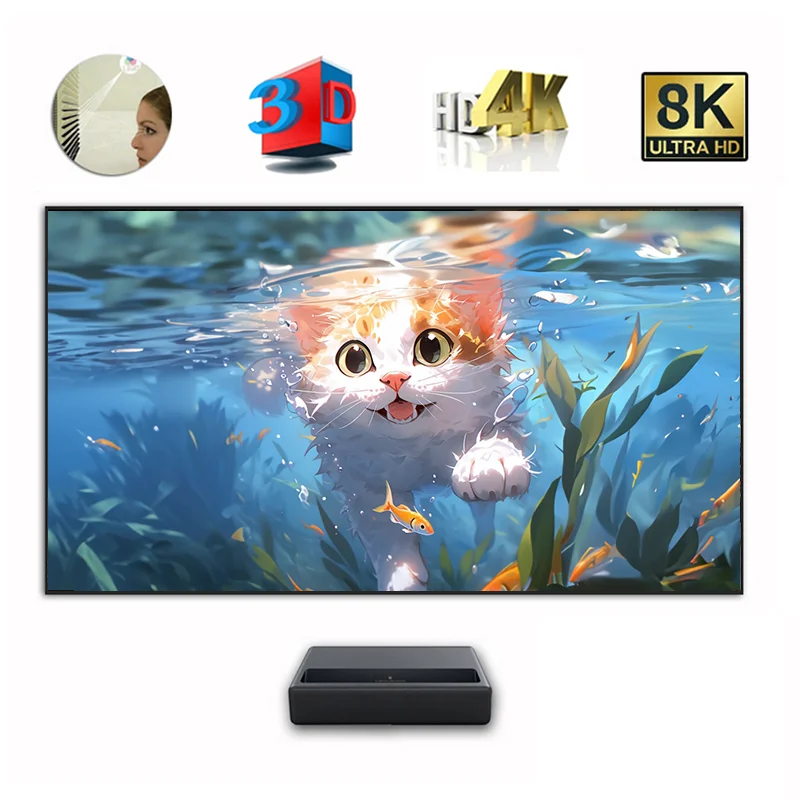 2023-New-ALR-PET-Crystal-Projection-Screen-90-Inch-Black-Grid-Fixed ...