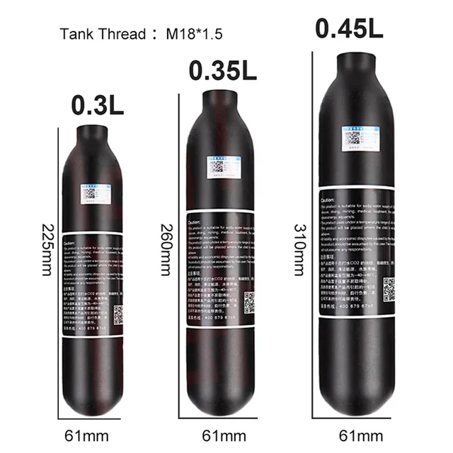 Air Compressor, 4500psi Review TUXING Aluminum Paint Ball Air Tank High ...