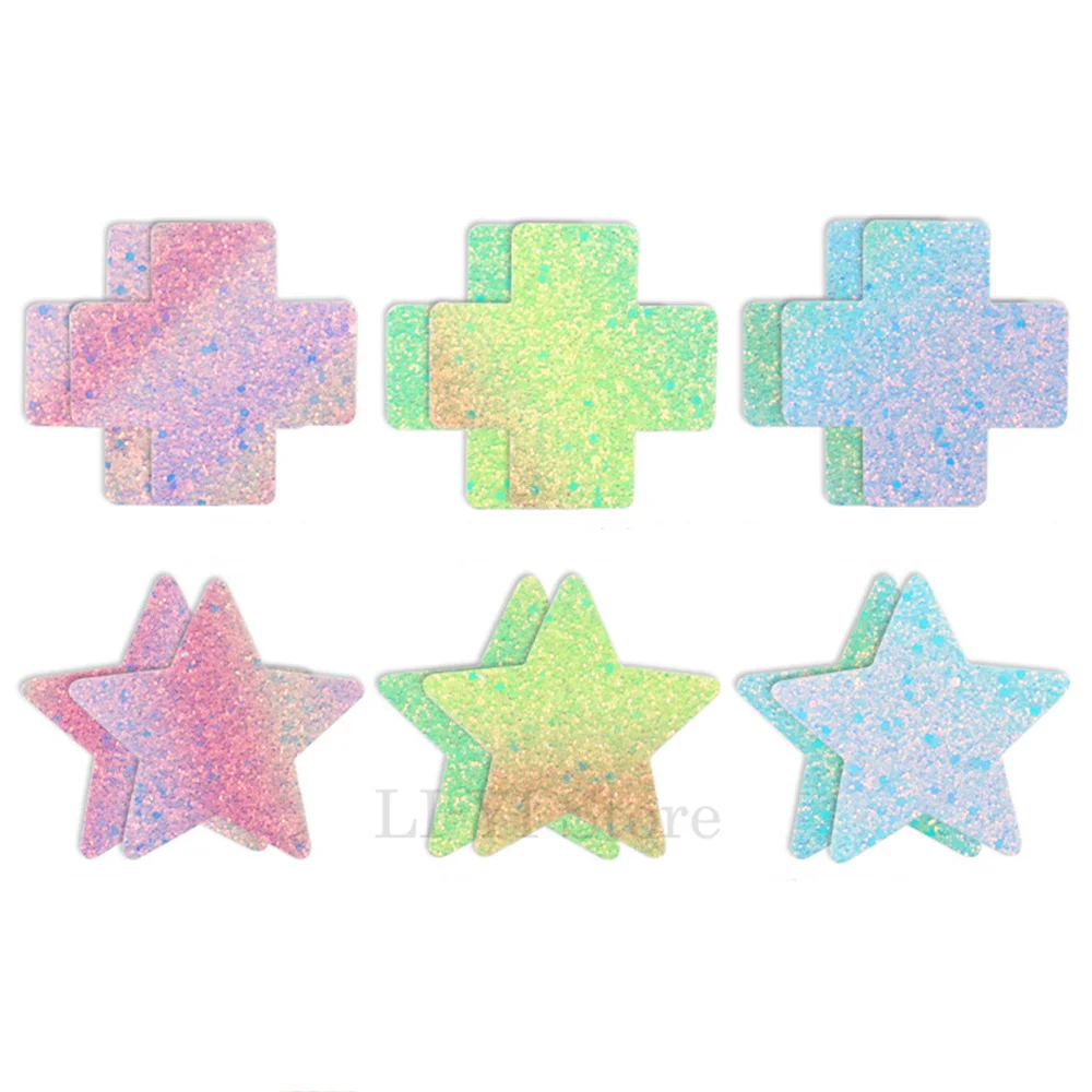 7-Styles-5-Pairs-Sexy-Colorful-Disposable-Nipples-Stickers-Pasties-Self ...